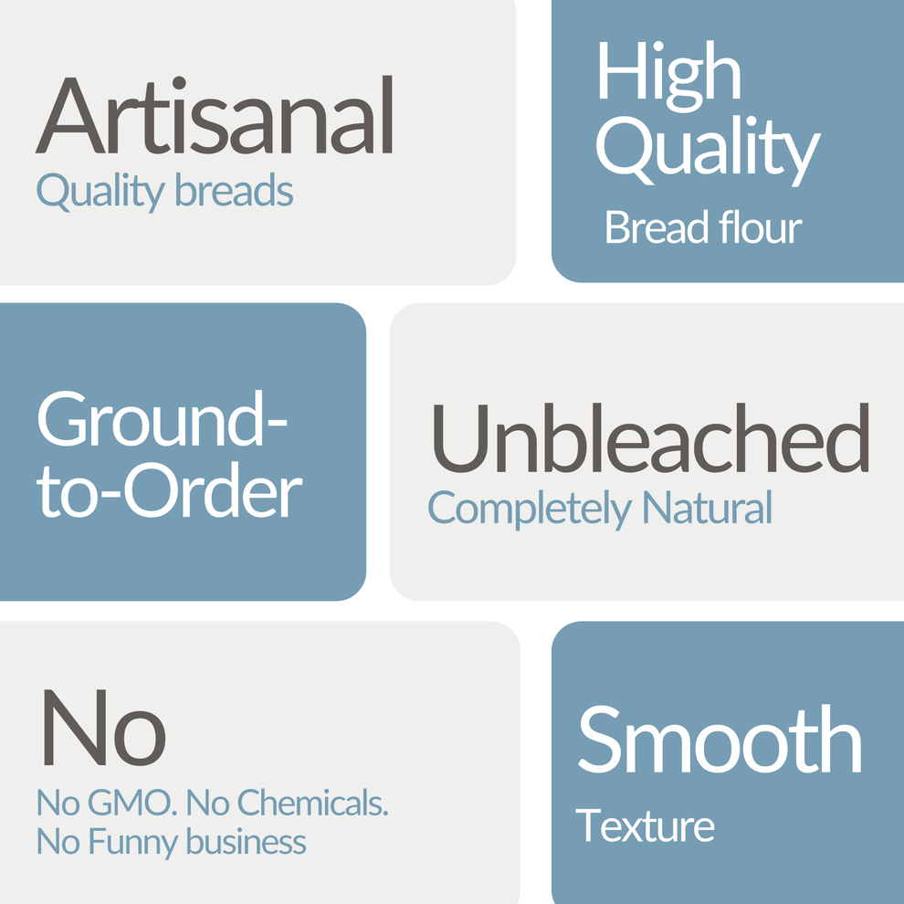 TWF T55 Versatile Bread Flour – For All Bread Types – TWF Flours